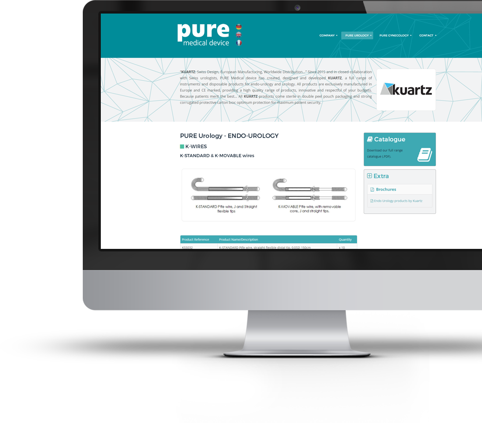 PURE Medical Device - Home